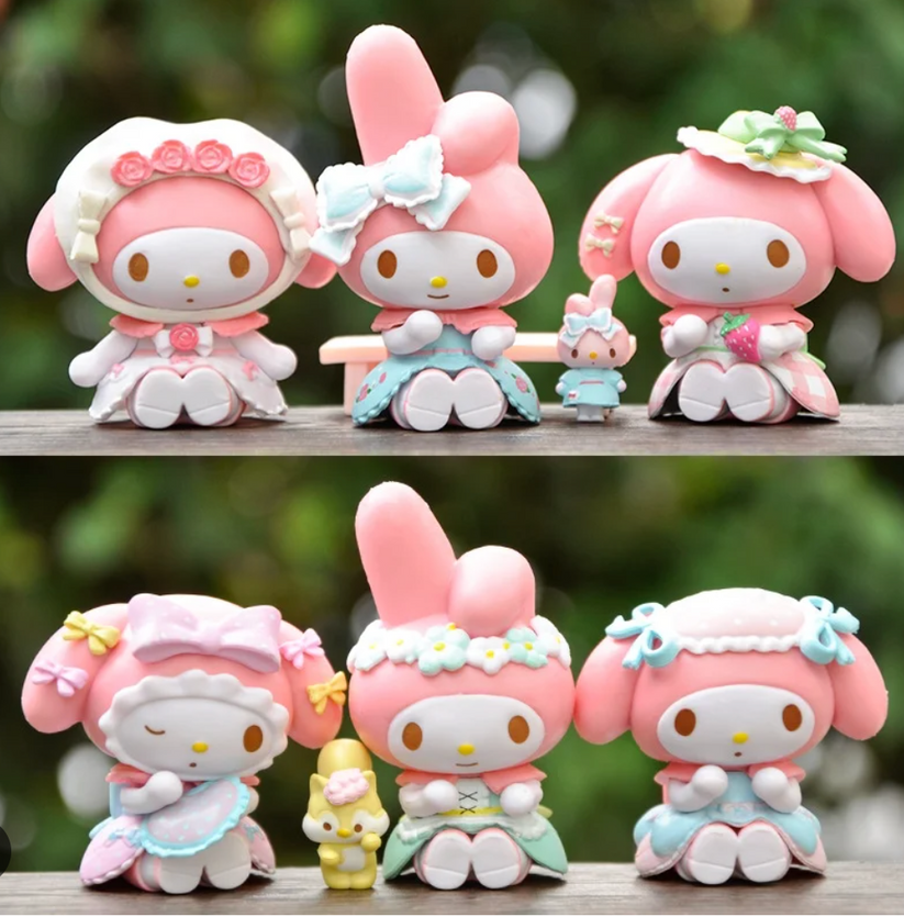 Sanrio My Melody Secret Forest Tea Party Blind Box Figure 5cm 2inch Pi ...